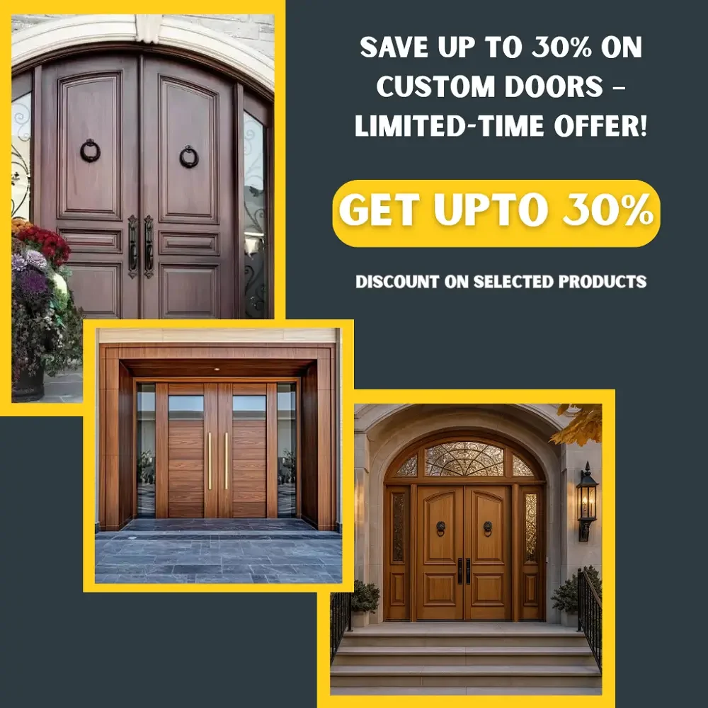 Custom Doors | Fiberglass Garage Door | Limited Stocks Only