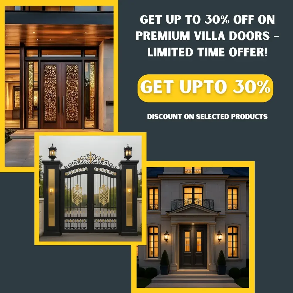 Villa Doors | Top Modern Front Door | Limited Stocks Only